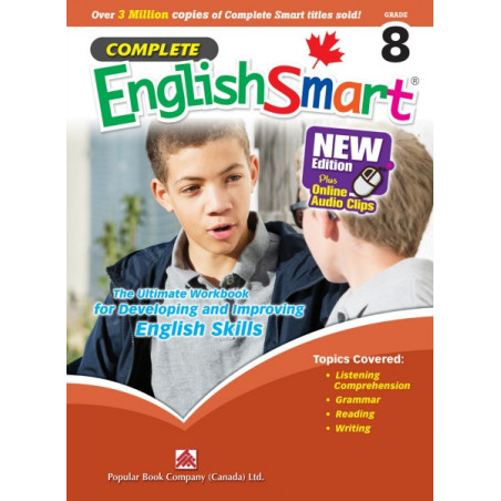 Complete English Smart Grade 8 Popular Book Company CES8